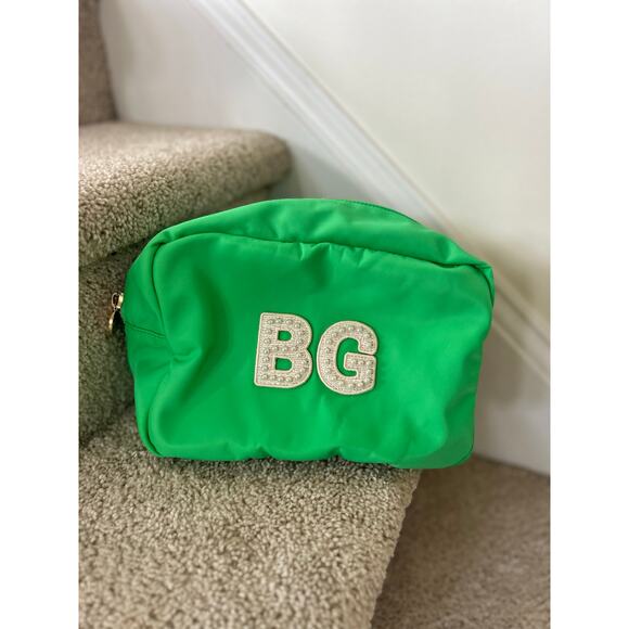 Stoney Clover Lane | Bags | Stoney Clover Avocado Kelly Green Gold Zip ...
